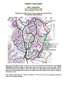 MAPS – North Trails | Forest Lakes